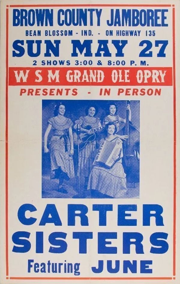 Carter Sisters Brown County Jamboree 1956 Value - GoCollect (carter ...