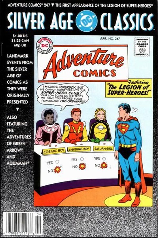 DC Silver Age Classics Adventure Comics 247 Value - GoCollect (dc ...