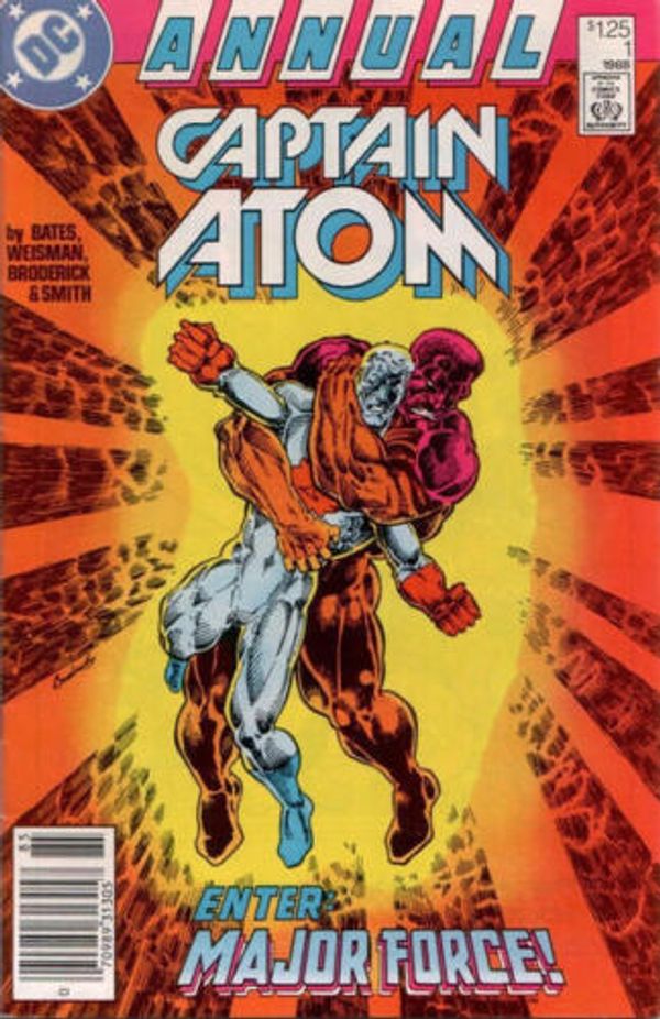 Captain Atom Annual #1 (Newsstand Edition) Value - GoCollect (captain ...