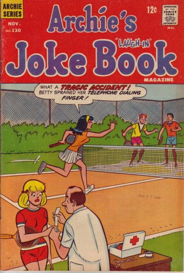 Archie's Joke Book Magazine #130 Value - GoCollect (archie-s-joke-book ...