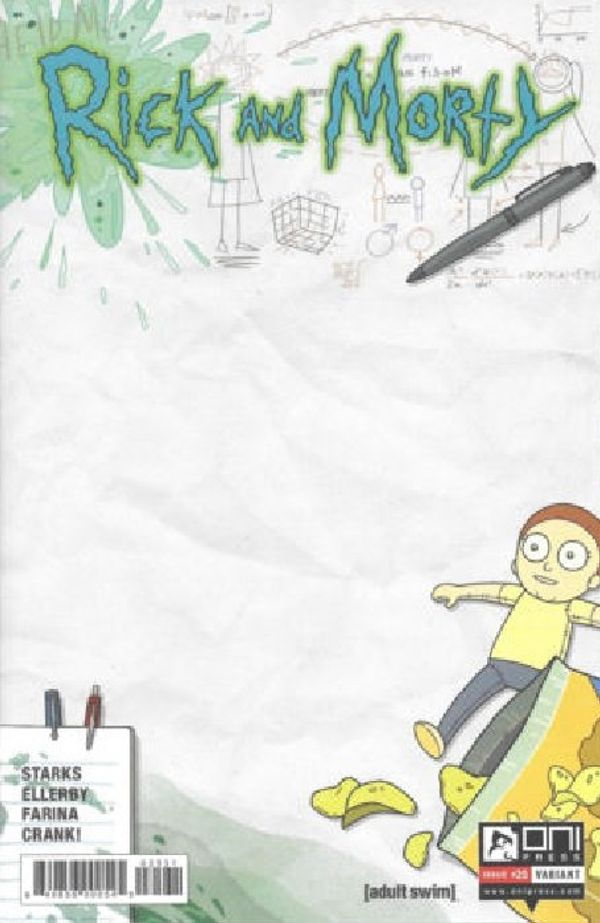 Rick and Morty #25 (Sketch Edition) Value - GoCollect (rick-and-morty ...