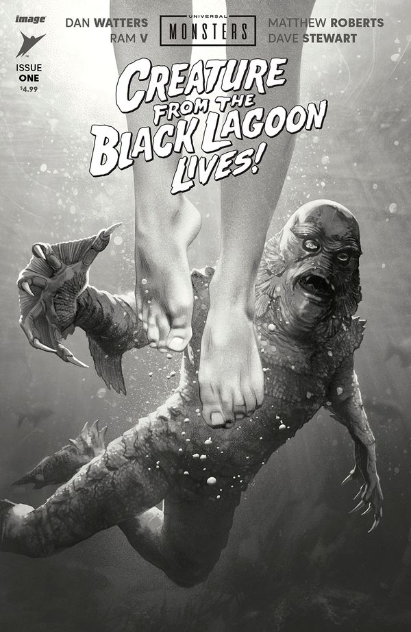 Universal Monsters: Creature From The Black Lagoon Lives! #1 (Cvr D Inc 1:25 Joshua Middleton ...
