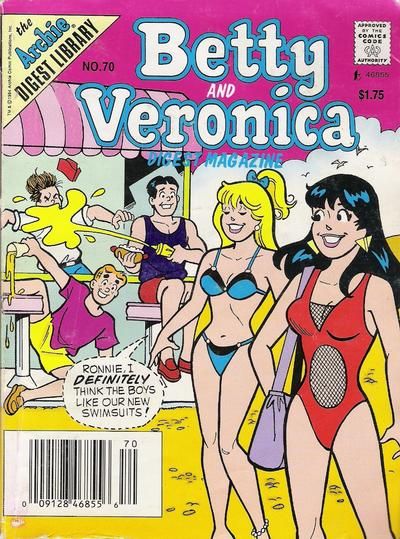 Betty and Veronica Comic Digest Magazine #70 Value - GoCollect (betty-and-veronica-comic-digest ...