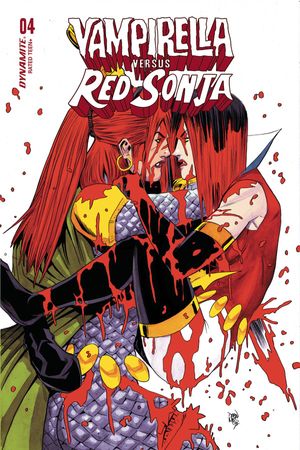 Vampirella vs. Red Sonja #4 (Cvr D Moss) Value - GoCollect