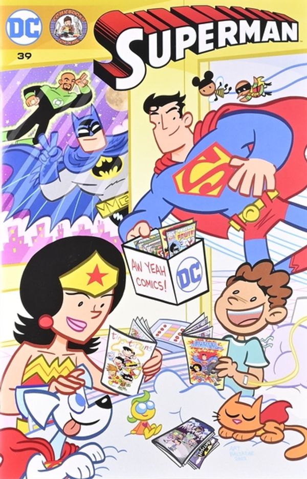 Superman #39 (Comics 4 Kids Variant Cover) Value - GoCollect (superman ...