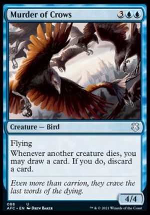 Murder of Crows (D&D Forgotten Realms Commander Decks) Value - GoCollect