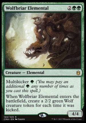 Wolfbriar Elemental (Commander Anthology) Value - GoCollect