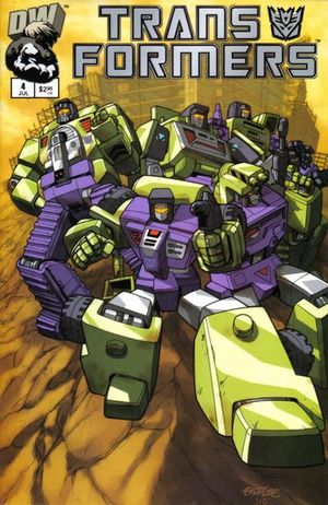Transformers: Generation 1 #4 (Decepticons Variant) Value - GoCollect
