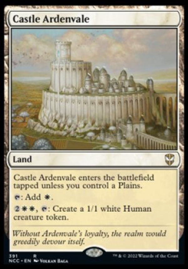 Castle Ardenvale (Streets of New capenna Commander Decks) Value - GoCollect (castle-ardenvale ...