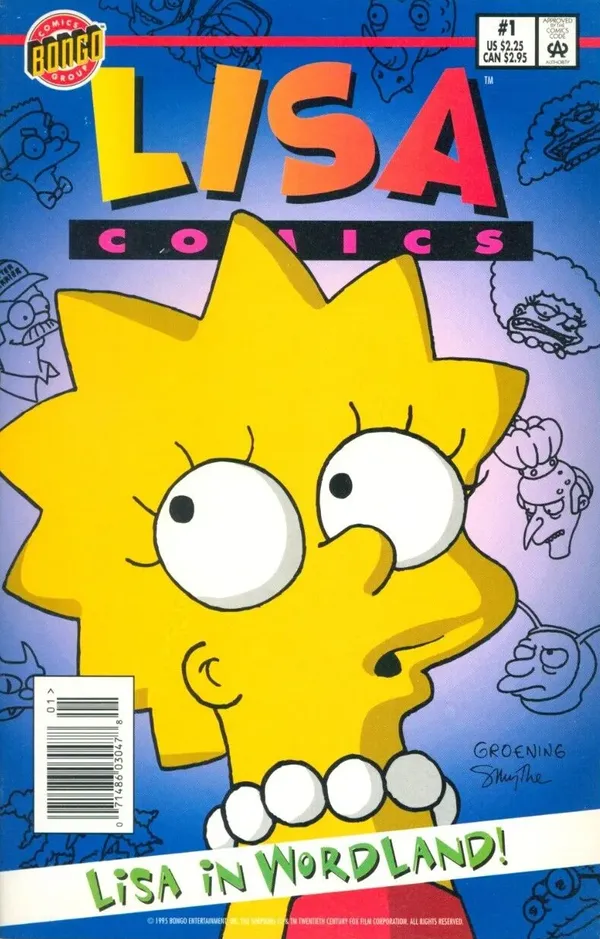 Lisa Comics #1 (Newsstand Edition) Value - GoCollect (lisa-comics-1 ...