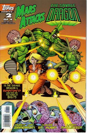 Mars Attacks the Savage Dragon #2 Value - GoCollect
