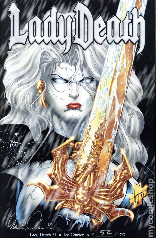 Lady Death 15th Anniversary Edition #1 (Ice Edition) Value - GoCollect