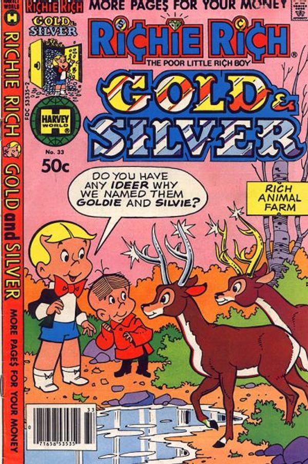 Richie Rich Gold and Silver #33 Value - GoCollect (richie-rich-gold-and ...