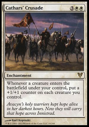 Cathars' Crusade (Avacyn Restored) Value - GoCollect