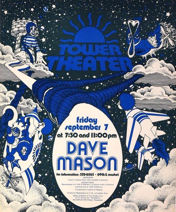 Dave Mason Tower Theater 1973 Value - GoCollect (dave-mason-tower ...