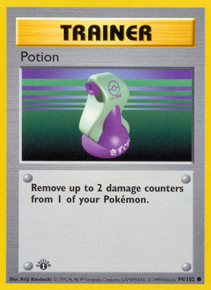 Potion (Trainer) (94/102) - Base (1st Edition) Value - GoCollect