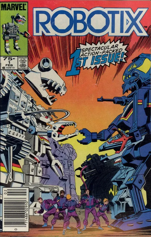 Robotix #1 (Newsstand Edition) Value - GoCollect (robotix-1-newsstand-edition )