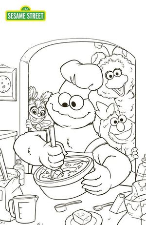 Sesame Street #3 (Cvr C Alison Acton Coloring Book Variant) Value ...
