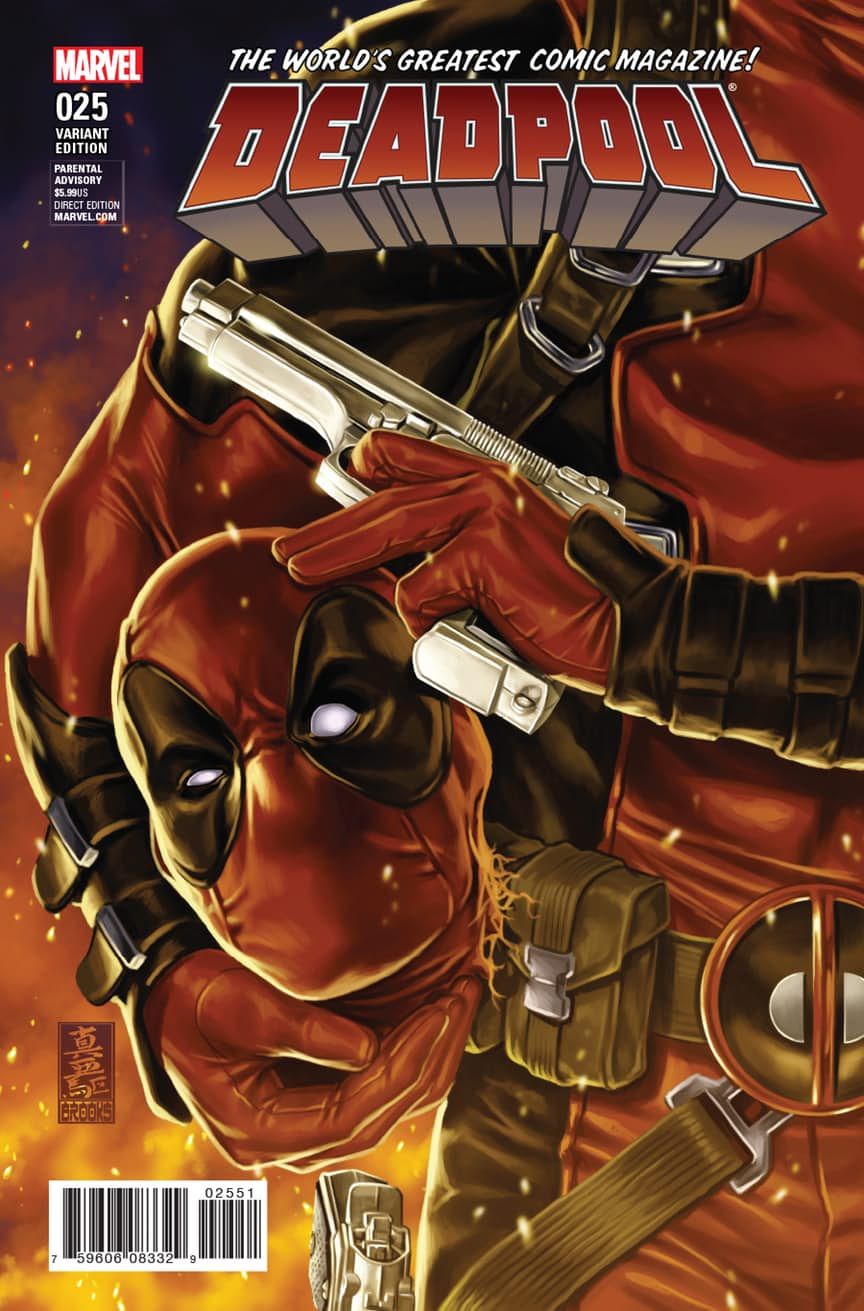 Deadpool #25 (Brooks Variant) Value - GoCollect