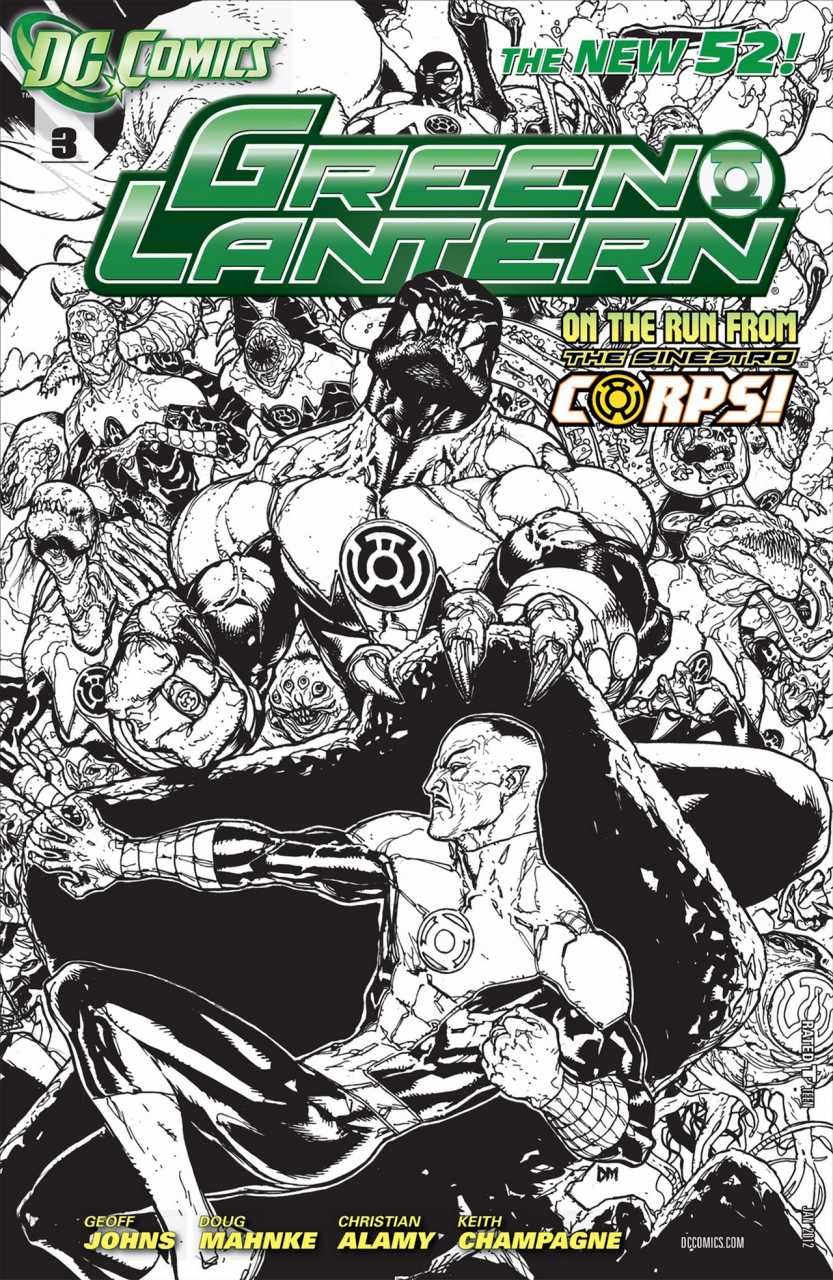 Green Lantern #3 (Sketch Cover) Value - GoCollect
