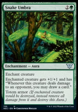 Snake Umbra (Kamigawa Neon Dynasty Commander Decks) Value - GoCollect ...