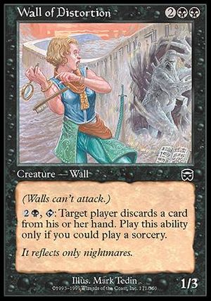 Wall of Distortion (Mercadian Masques) Value - GoCollect