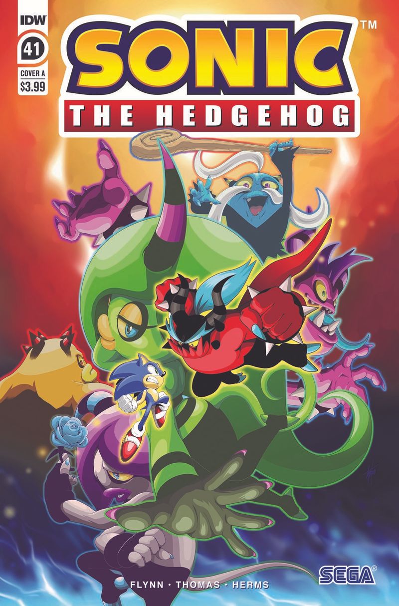 GoCollect Blog: ComicList Previews: SONIC THE HEDGEHOG #41