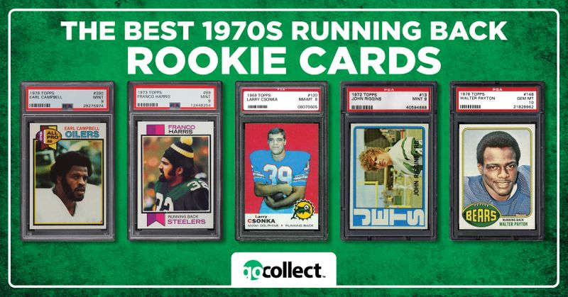 GoCollect Blog: The Best 1970s Running Back Rookie Cards