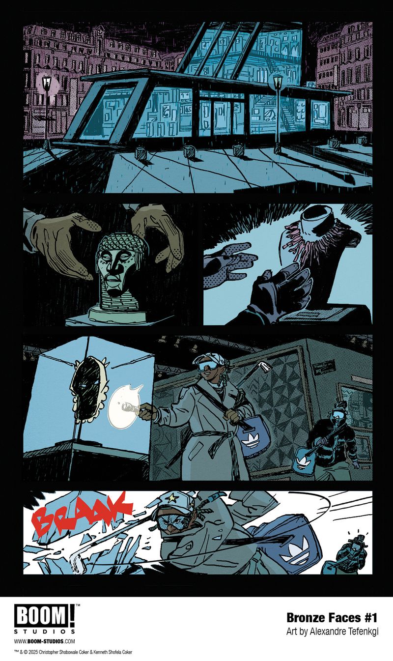 GoCollect Blog: First Look at BRONZE FACES #1 from BOOM! Studios