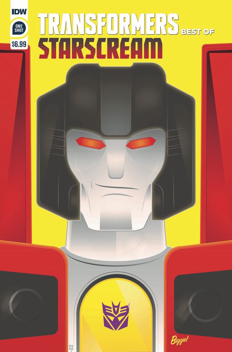 GoCollect Blog: ComicList Previews: TRANSFORMERS BEST OF STARSCREAM #1