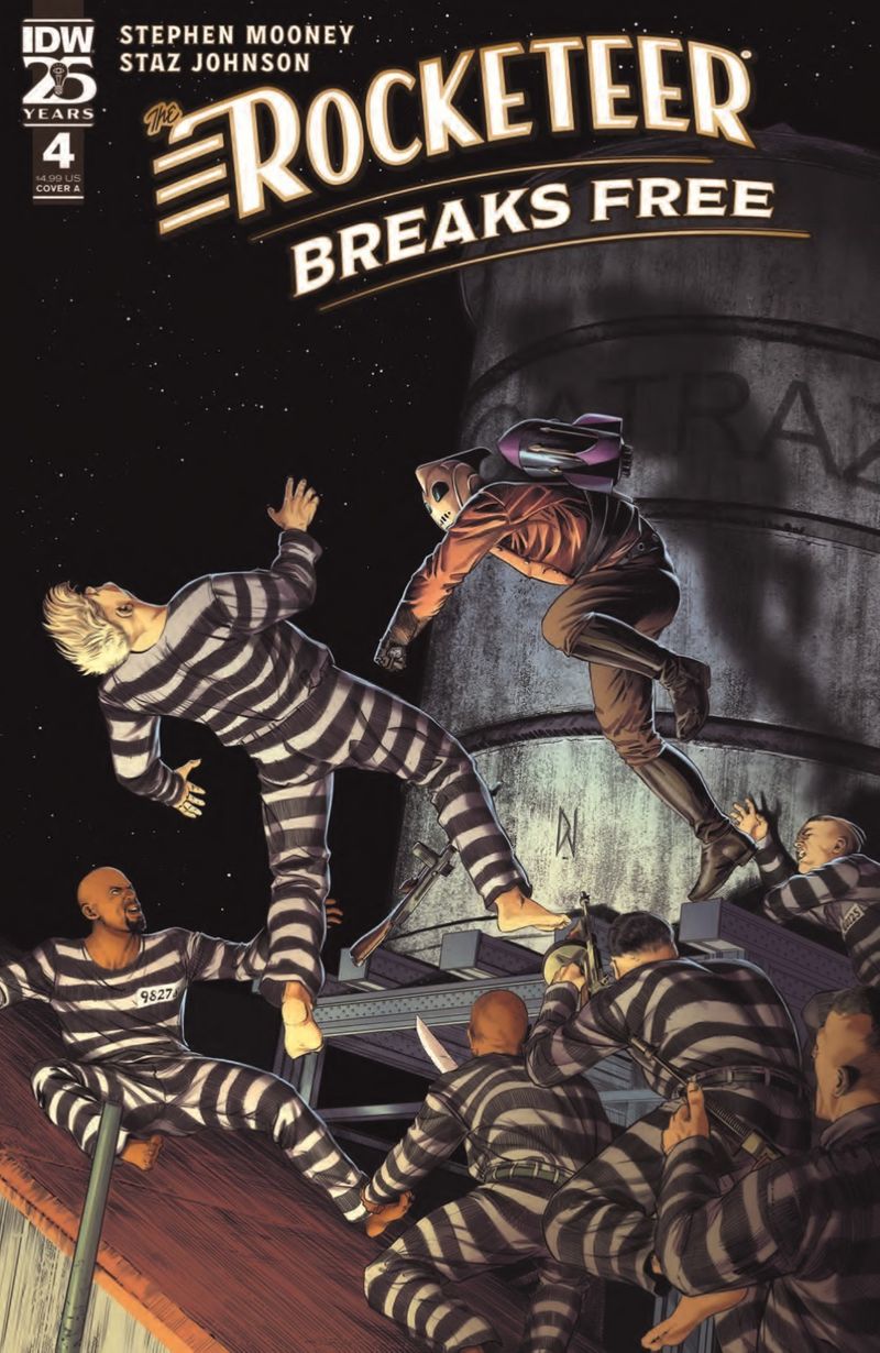 GoCollect Blog: ComicList Previews - THE ROCKETEER: BREAKS FREE #4
