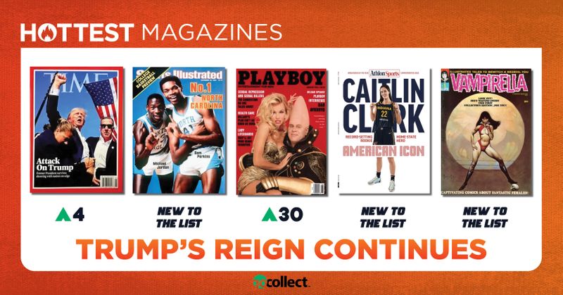 GoCollect Blog: Hottest Magazines: Trump's Reign Continues