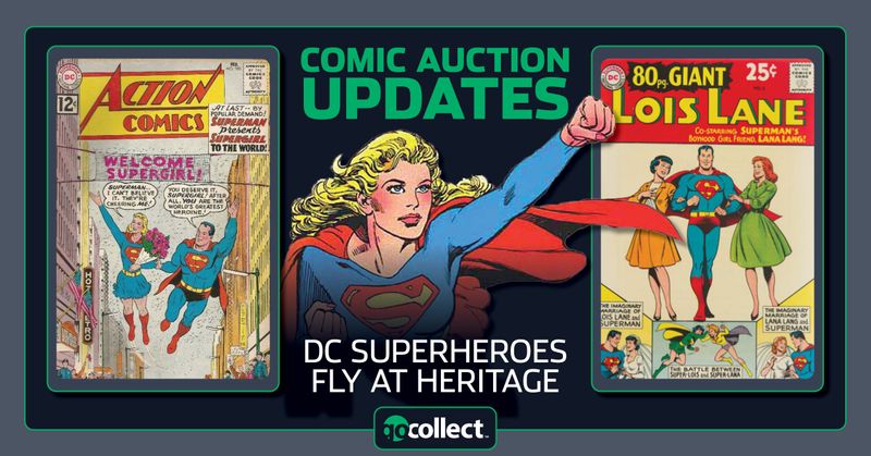 GoCollect Blog: DC Superheroes Auction at Heritage: Comic Auctions 7/27