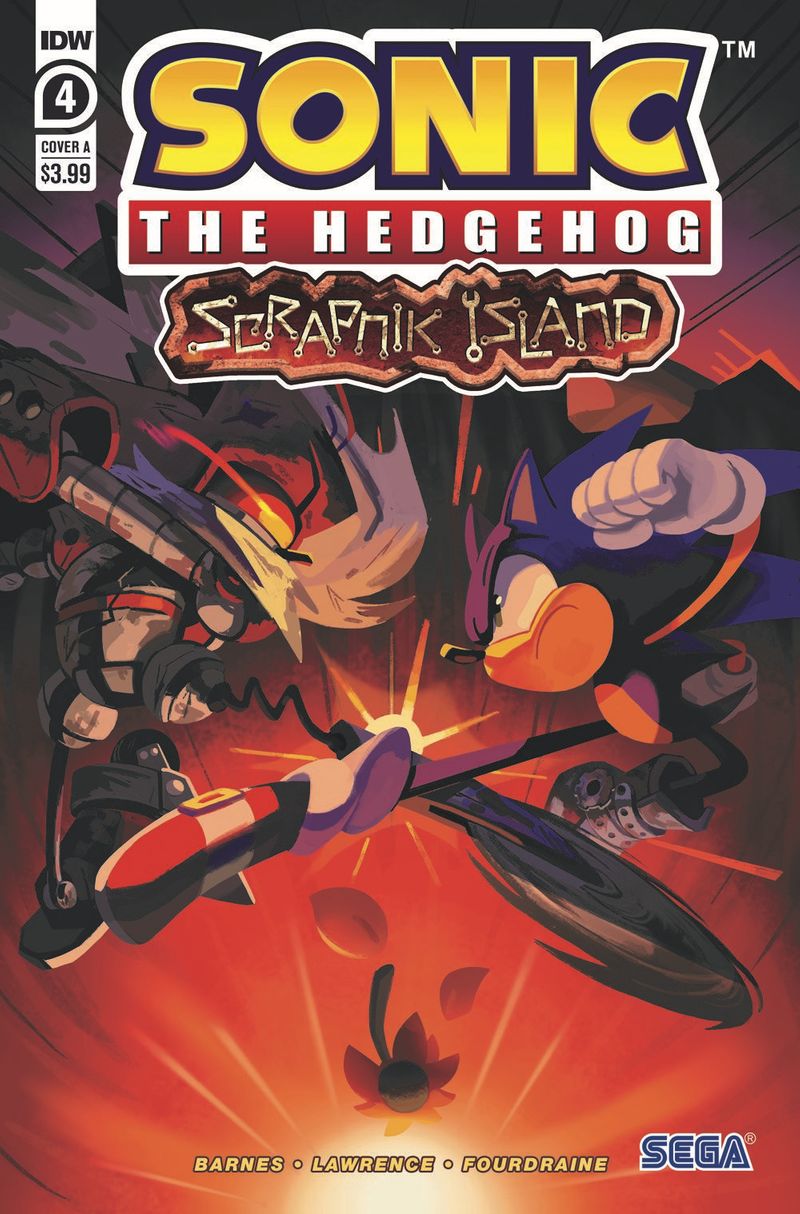 GoCollect Blog: ComicList Previews - SONIC THE HEDGEHOG: SCRAPNIK ISLAND #4