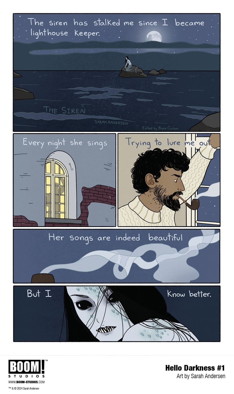 GoCollect Blog: First Look at HELLO DARKNESS #1 from BOOM! Studios