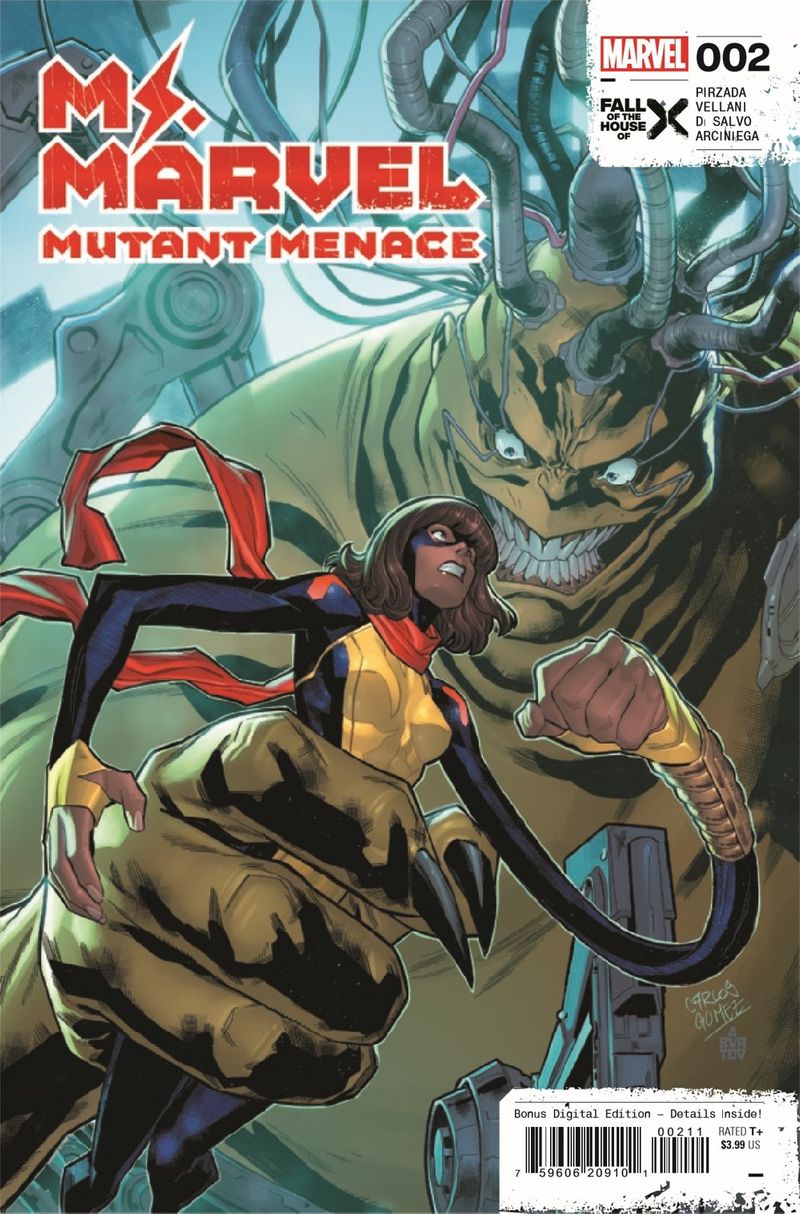 GoCollect Blog: ComicList Previews - MS. MARVEL: MUTANT MENACE #2 ...