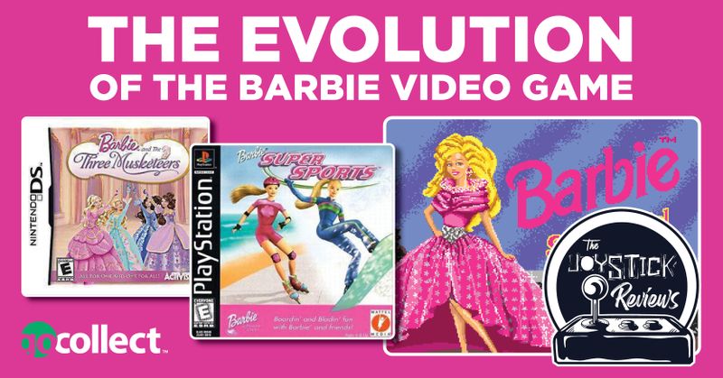 GoCollect Blog: The Joystick Reviews: The Evolution of the Barbie Video ...