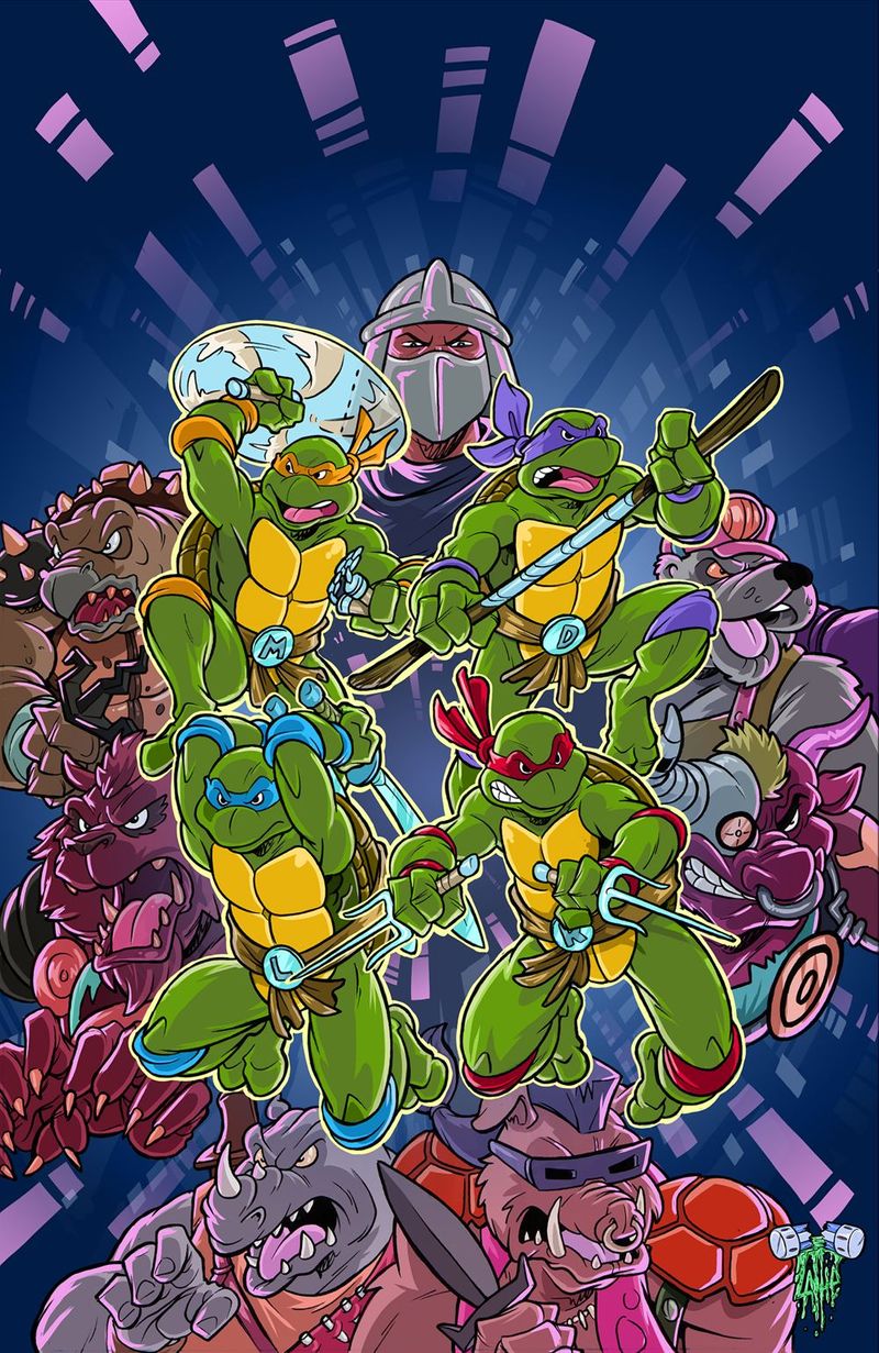 GoCollect Blog: The TMNT Animated Series is celebrated in an IDW mini ...
