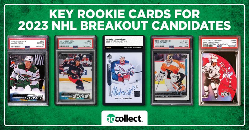 GoCollect Blog: Key Rookie Cards For 2023 NHL Breakout Candidates