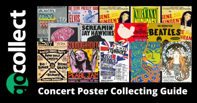 GoCollect Blog: Concert Poster Collecting Guide Now Available