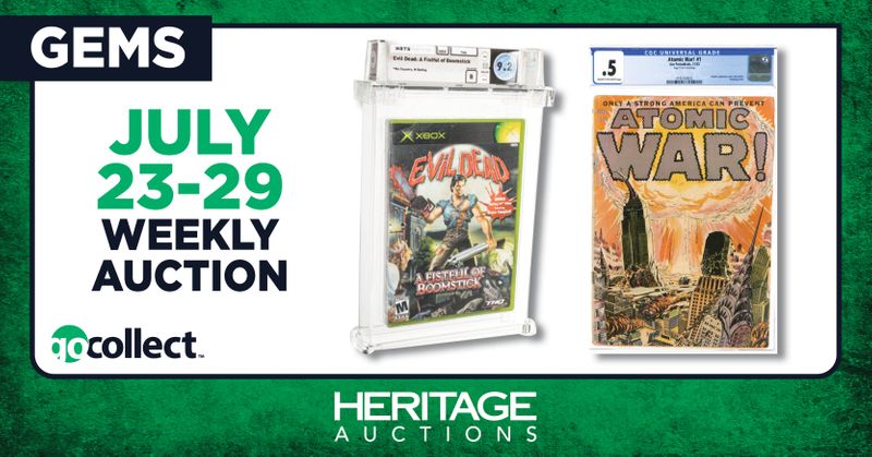 GoCollect Blog: Heritage's Weekly Auction Gems: July 23 - 29