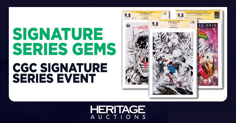 GoCollect Blog: Signature Series Gems from Heritage's CGC Signature ...