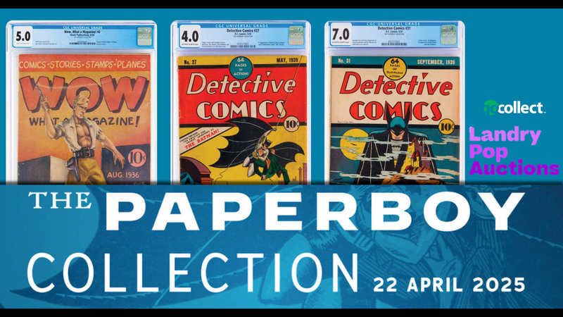 GoCollect Blog: Meet the Paperboy & Landry Pop Auctions
