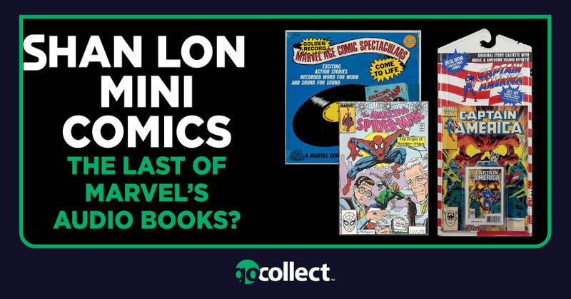 GoCollect Blog: Shan Lon Mini Comics - The Last of Marvel's Audio Books?