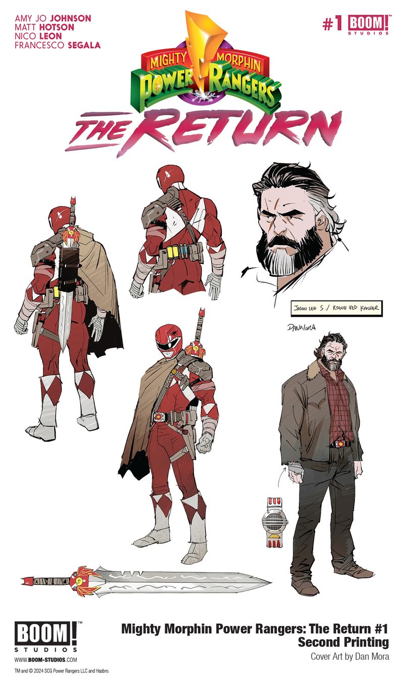 GoCollect Blog: MIGHTY MORPHIN POWER RANGERS: THE RETURN #1 receives a ...