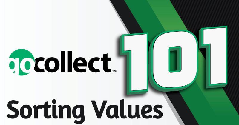 GoCollect Blog: GoCollect 101: Sorting Values GoCollect Blog: GoCollect 101: Sorting Values