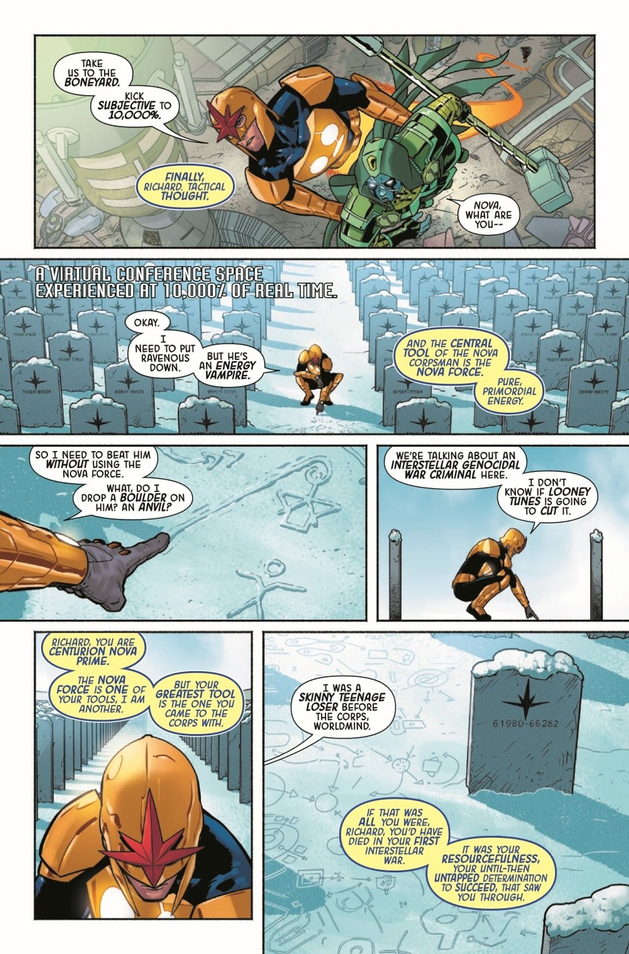 GoCollect Blog: ComicList Previews - NOVA: CENTURION #3