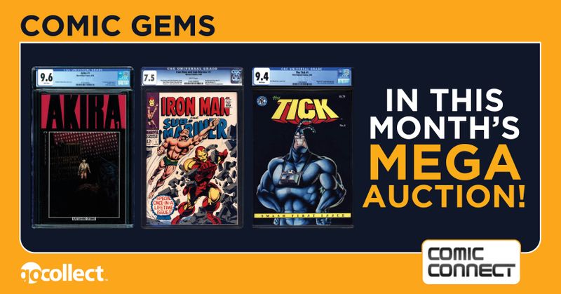GoCollect Blog: Comic Gems in This Month's Mega Comic Connect Auction!