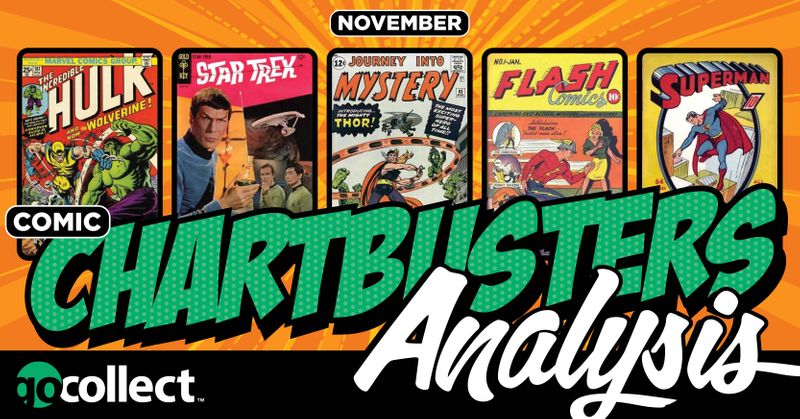 GoCollect Blog: Comic Chartbusters Analysis - November