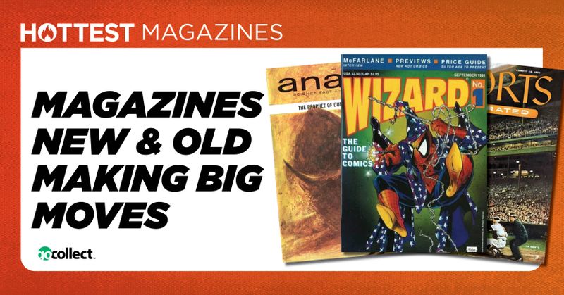 GoCollect Blog: Hottest Magazines: Magazines New & Old Making Big Moves